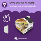 Save energy at home to create a sustainable future