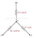 Star Delta Transformation with solved problems